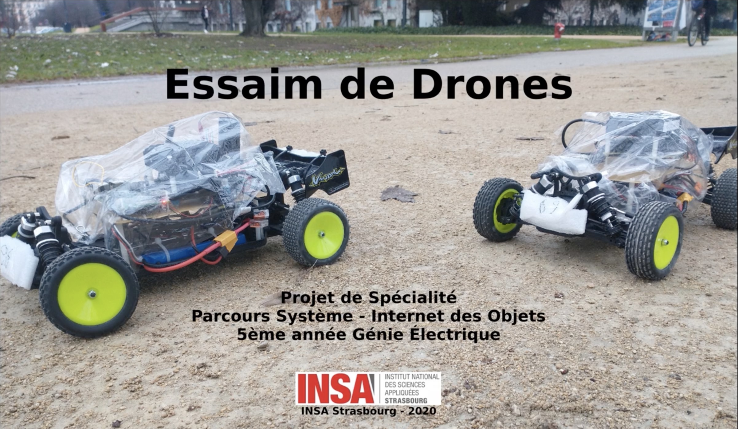 Vidéos Pod - Génie électrique - Essaim De Drones