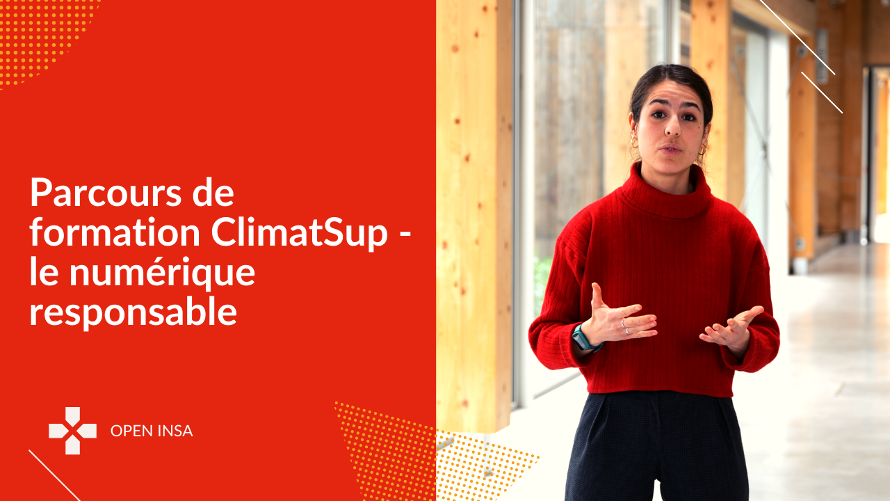 Vidéos Pod - Service Innovation Pédagogique - Parcours De Formation Climatsup - Le Numériq…
