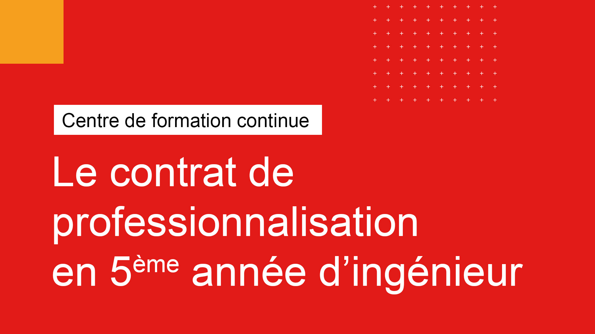 Vidéos Pod - Formation continue - Le Contrat De Professionnalisation En 5Ème A…